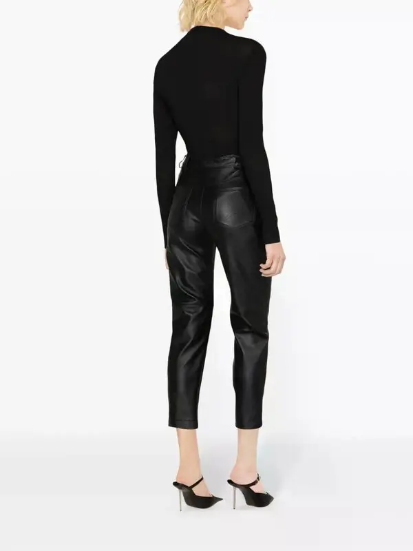 Versace Boned Crepe Bodysuit