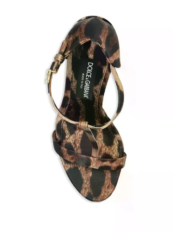 Dolce & Gabbana Leopard-print Platform Sandals