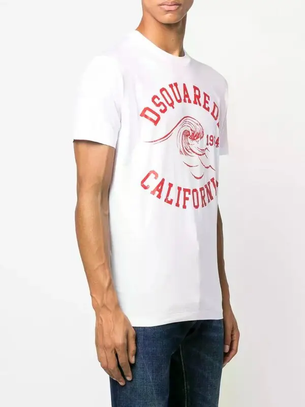 Dsquared2 Graphic-print Short-sleeve T-shirt