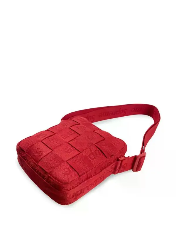 Supreme Woven Messenger Bag - Red
