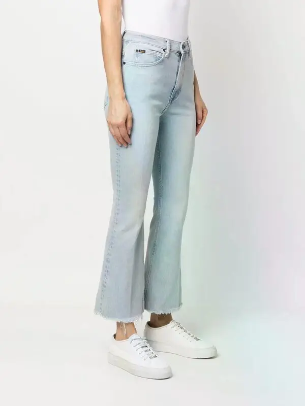 Polo Ralph Lauren High-rise Cropped Jeans - Blue