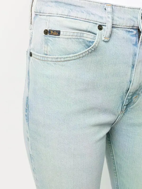 Polo Ralph Lauren High-rise Cropped Jeans - Blue