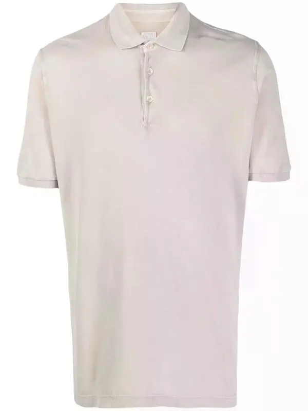 Fedeli Short-sleeve Polo Shirt - Neutrals