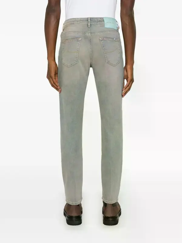 Jacob Cohen Scott Slim-cut Cropped Jeans - Blue