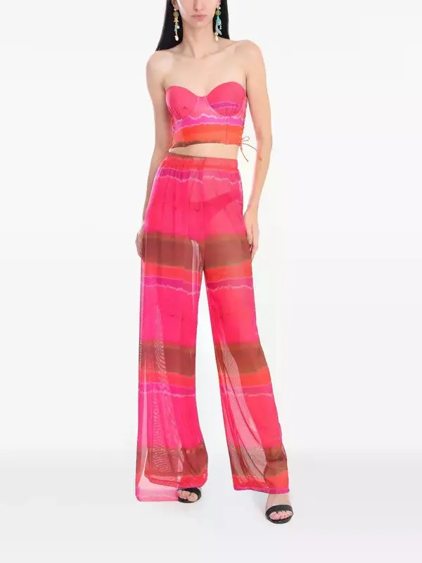 AMIR SLAMA X Jade Picon Corset Crop Top