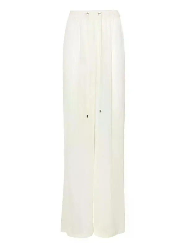 PARAMIDONNA Aurora Metallic-threading Palazzo Pants