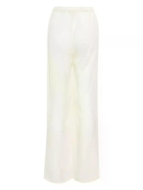PARAMIDONNA Aurora Metallic-threading Palazzo Pants