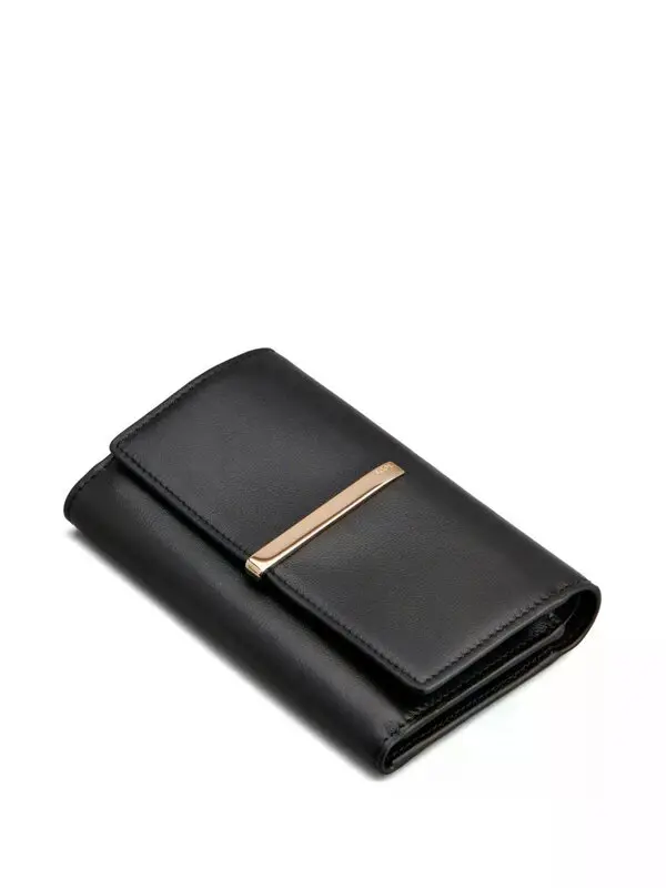 TOD'S Logo-engraved Wallet - Black