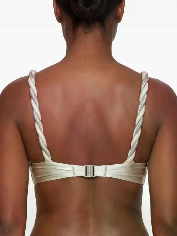 ISA BOULDER Reversible Chunky-rope Bikini Top