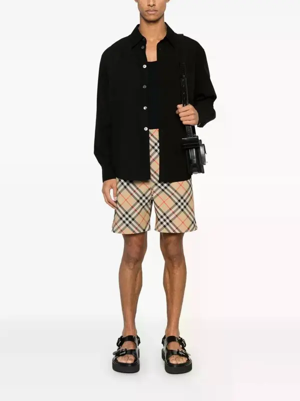 Burberry Vintage Check Relaxed Fit Shorts