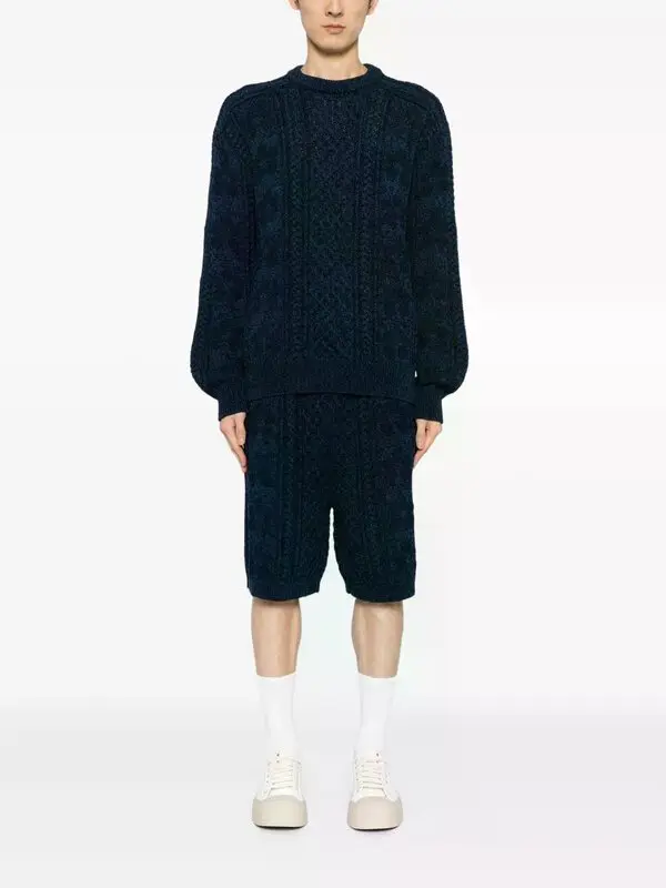 Marni Cotton Cable Knit Jumper