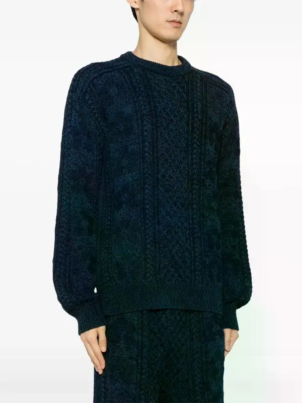 Marni Cotton Cable Knit Jumper