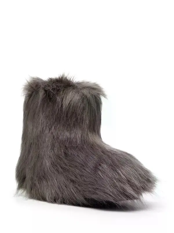 STAND STUDIO Olivia Faux-fur Ankle Boots