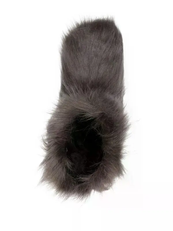 STAND STUDIO Olivia Faux-fur Ankle Boots