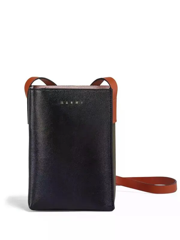Marni Nano Museo Soft Shoulder Bag - Black
