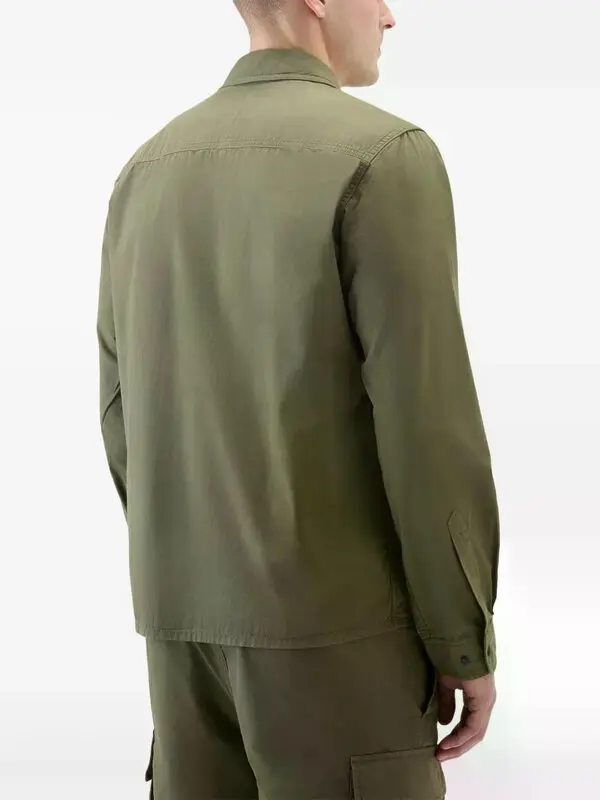 Woolrich Gabardine-weave Shirt Jacket