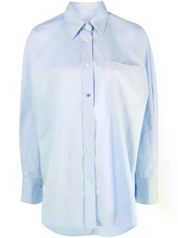 Stella McCartney Oversized Long-sleeve Cotton Shirt