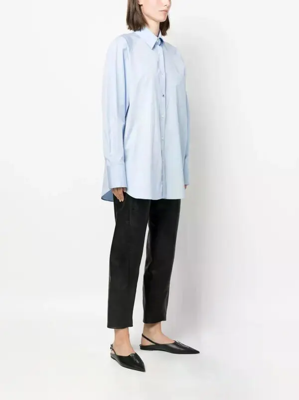 Stella McCartney Oversized Long-sleeve Cotton Shirt