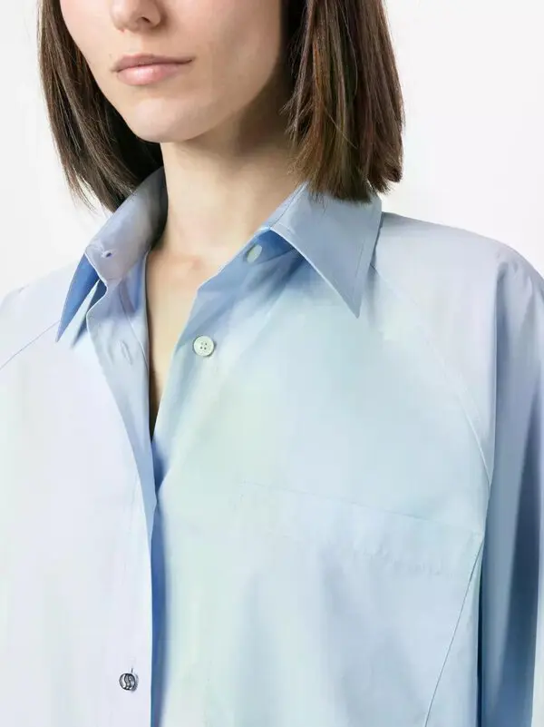 Stella McCartney Oversized Long-sleeve Cotton Shirt