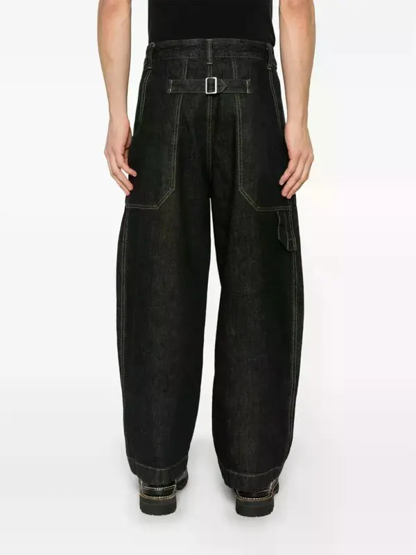 Studio Nicholson Pleated Detailing Jeans
