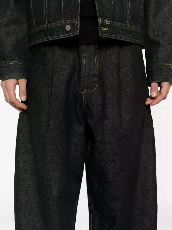Studio Nicholson Pleated Detailing Jeans
