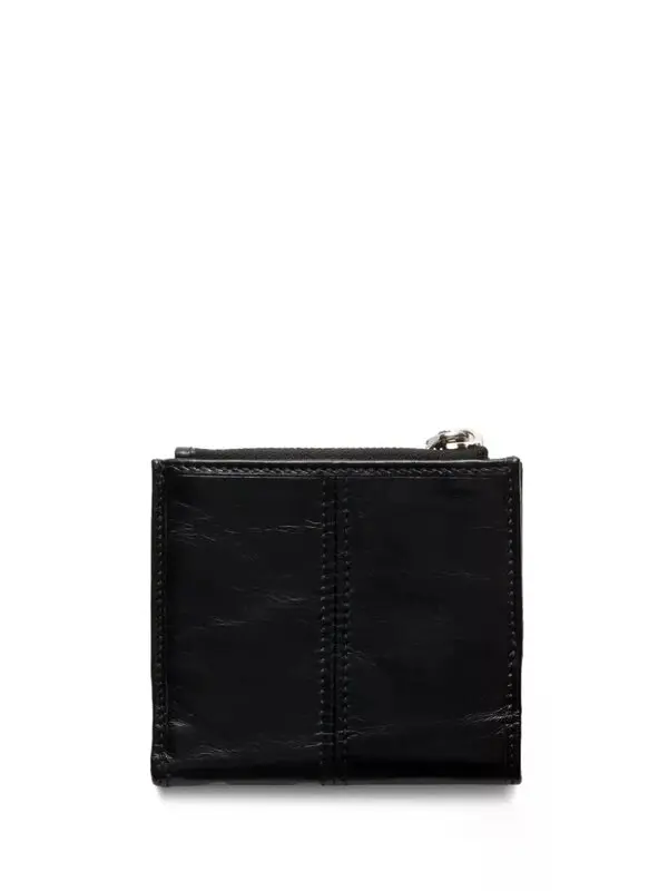 Prada Small Leather Wallet - Black