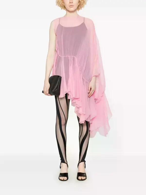 ALAINPAUL Extended Ruffle Top
