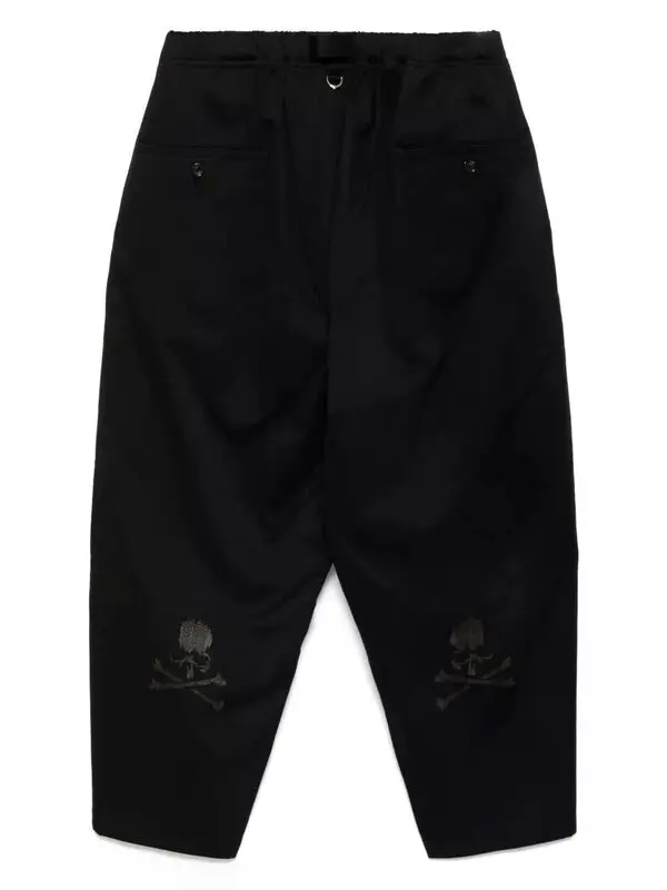 MASTERMIND WORLD Logo-embroidered Trousers