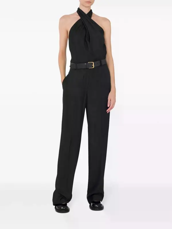 Moschino Belted Halterneck Jumpsuit