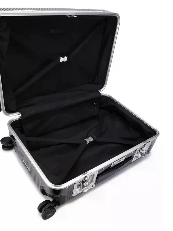FPM MILANO Bank Light Spinner 68 Luggage Trolley - Black