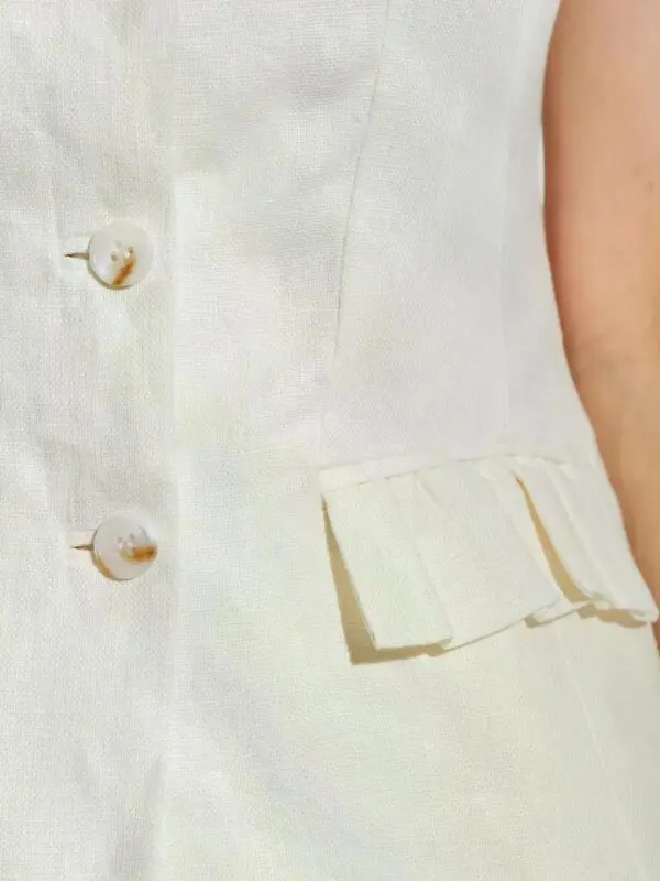 Posse Linen Waistcoat