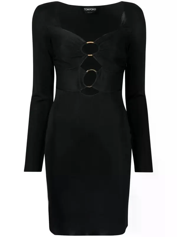 TOM FORD Cut-out Knitted Minidress
