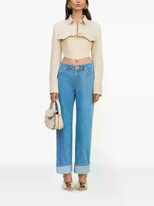 Cult Gaia Issa Cropped Jacket