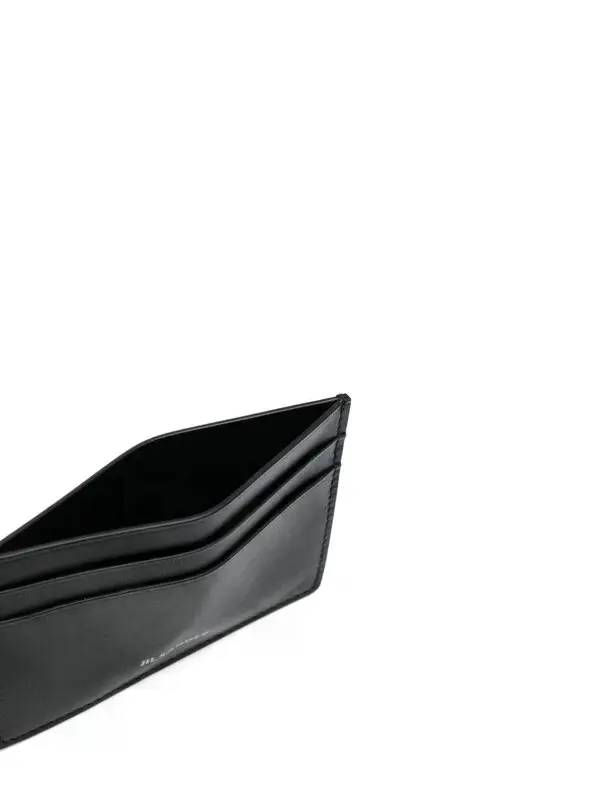 JIL SANDER Logo-print Leather Cardholder