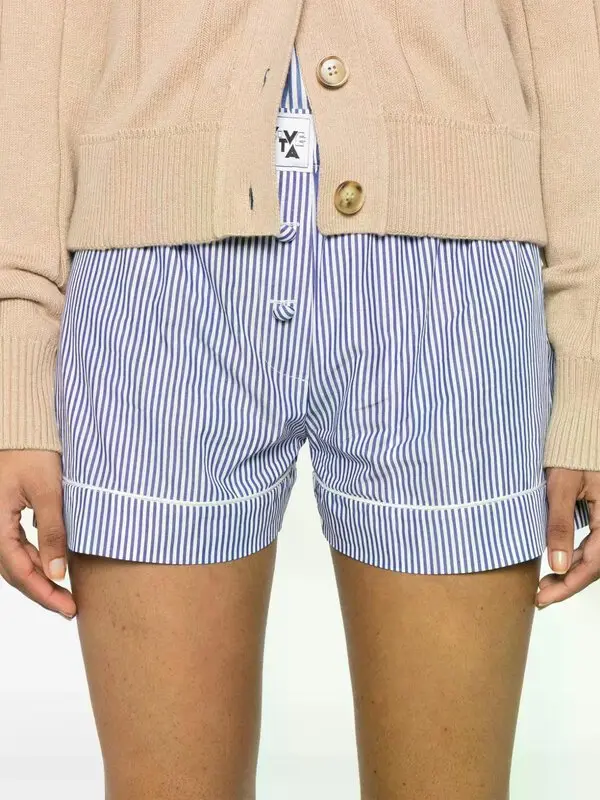 Vivetta Striped Shorts