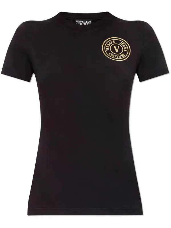 Versace V-emblem T-shirt - Black