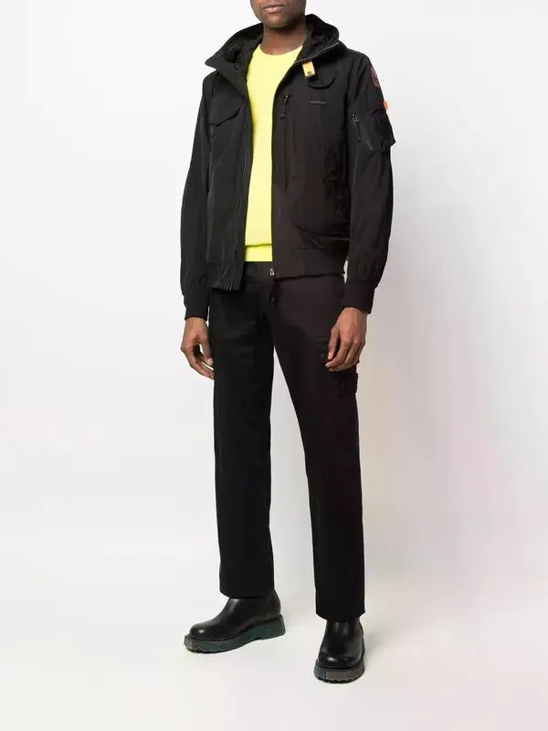 PARAJUMPERS Logo-patch Hooded Jacket