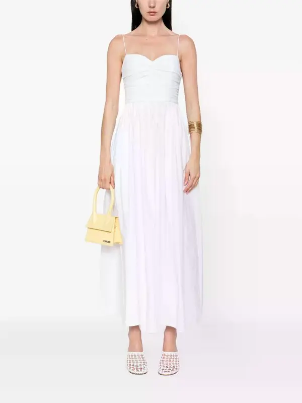 Matteau Poplin Maxi Dress - White