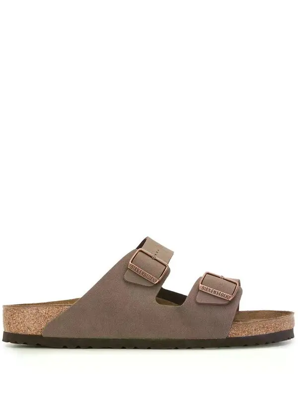 BIRKENSTOCK Arizona Flat Sandals - Brown