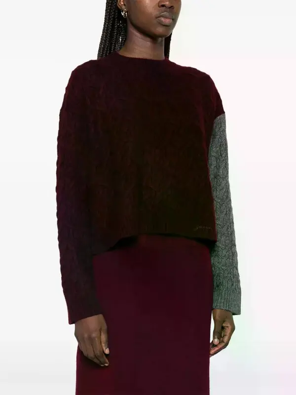 GANNI Cable-knit Sweater