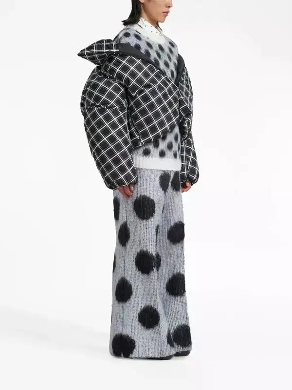 Marni Checked Down Jacket
