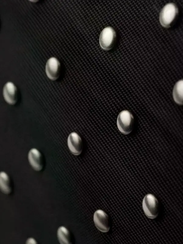 Prada Studded Re-nylon Shoulder Bag