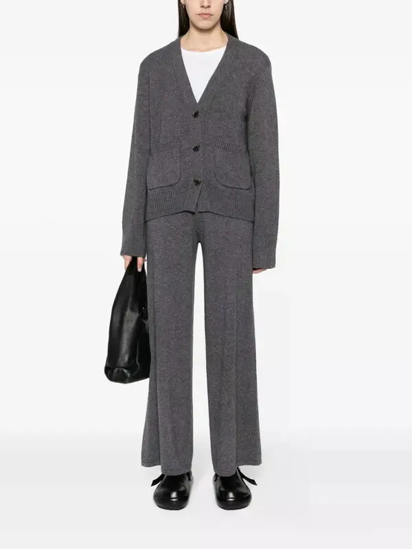 LISA YANG Danni Cashmere Cardigan - Grey