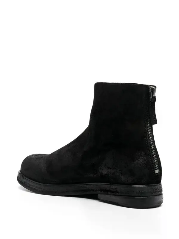 Marsèll Zucca Zeppa Suede Ankle Boots