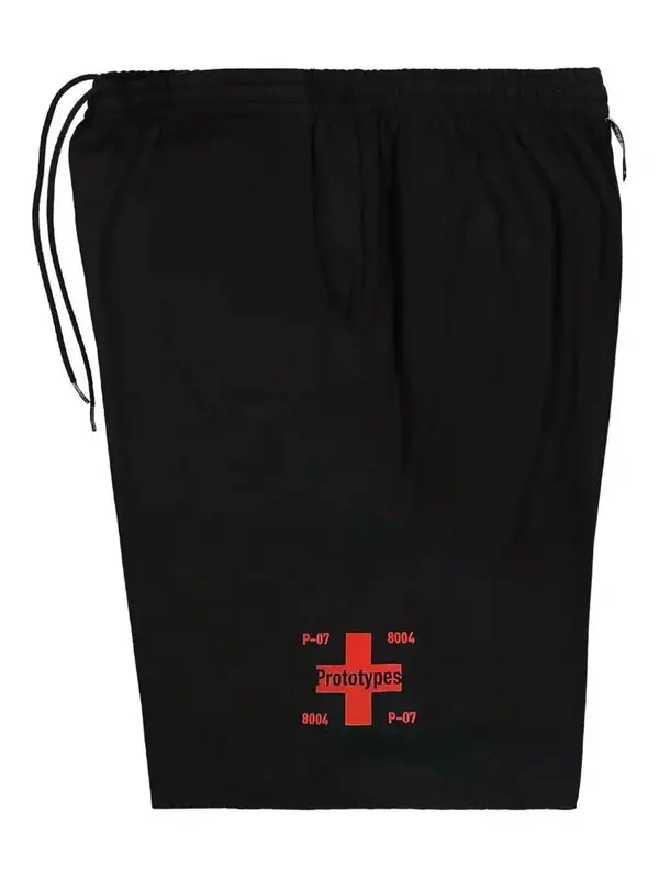 PROTOTYPES Waffle Bermuda Shorts