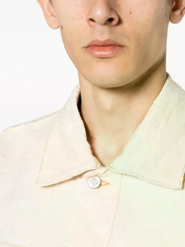 Casablanca Monogram-jacquard Denim Jacket