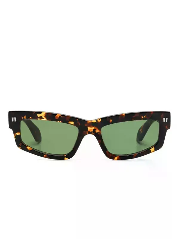 Off-White Miramar Cat-eye Sunglasses - Brown