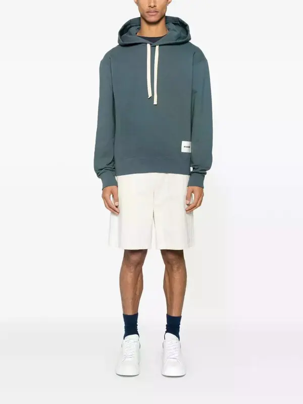 JIL SANDER Logo-patch Hoodie