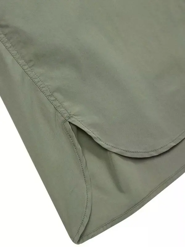 STUDIO TOMBOY Patch-pocket Shirtdress - Green