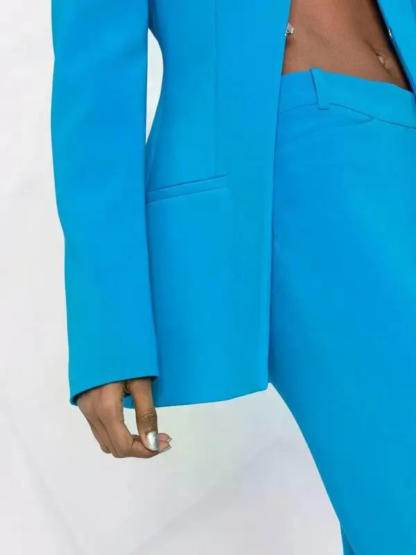 Attico Freja Front-slit Tailored Trousers